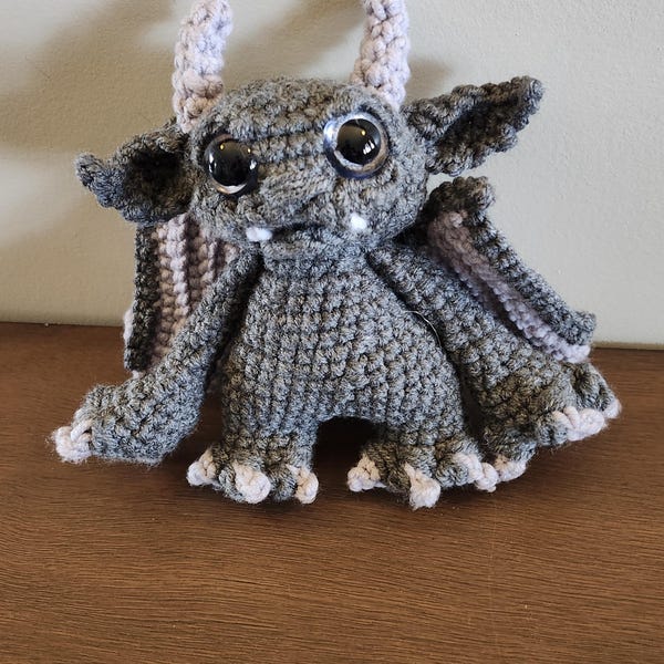 Gargoyle and Devil Crochet Pattern, Halloween Amigurumi Instructions ...