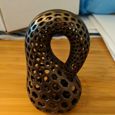 The Gyroid Sculpture Elegant Math Geometry Art in 3D - Etsy