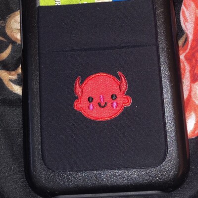 Devil Baby Embroidered Mini Sticker Patch - Etsy
