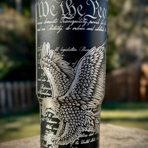 1776 Preamble Veteran Wrap New We the People SVG for 40oz Tumbler ...