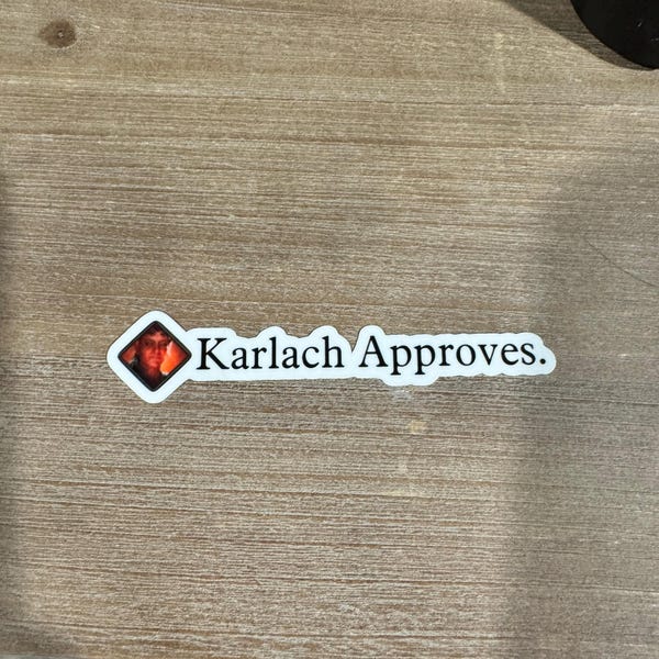 Baldur's Gate 3 Companions Approval Sticker! | Bg3 Stickers ...