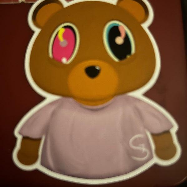 Kanye West Graduation YE Bear CUSTOM Dropout Bear Collectable Yeezy ...