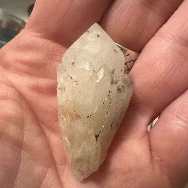 Rare ONE Hollandite Quartz Point madagascar, Natural Hollandite Quartz ...