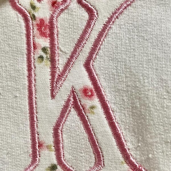 Machine Embroidery Design Fishtail Applique Satin Alphabet Font INSTANT ...