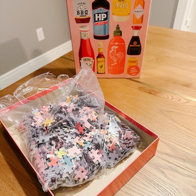 Saucy 1,000 Piece Jigsaw Puzzle for Adults Georgia Bacon - Etsy