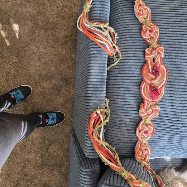 Handfasting Cord | Celtic Knot Wedding Ribbon | Fae Garden Inspired ...