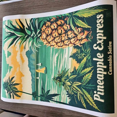 Weed Art Print, Mary Jane Wall Art, 420 Poster, Elevate Your Space With the Mary Jane Cannabis ...