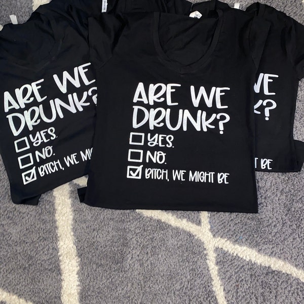 Are We Drunk SVG, Girls Weekend Svg, Bff Svg, Silhouette, Cricut ...