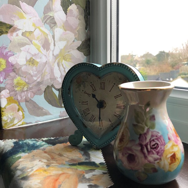 Angel and Pink Rose Child's Rococo Tea Set - Etsy