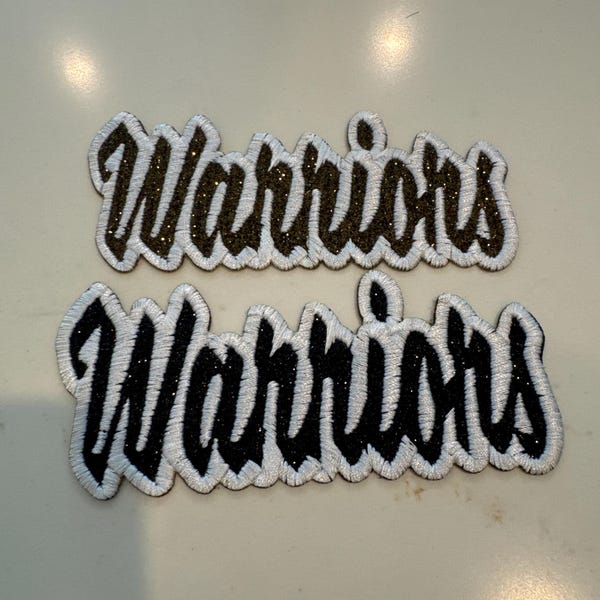 Trojans Color Choice Mascot Team Name Words Iron on Applique ...