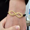 Korean Paperclip Name Bracelet for Women, Personalized Korean Name ...