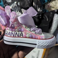 Baby Kleinkind maßgeschneiderte Blinged Croc Folien - Strass Crocs ...