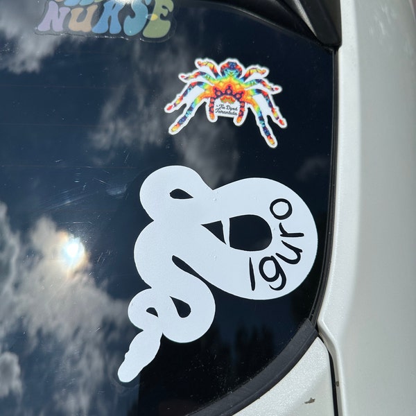 Customizable Name Ball Python Snake Vinyl Decal READ DESCRIPTION - Etsy