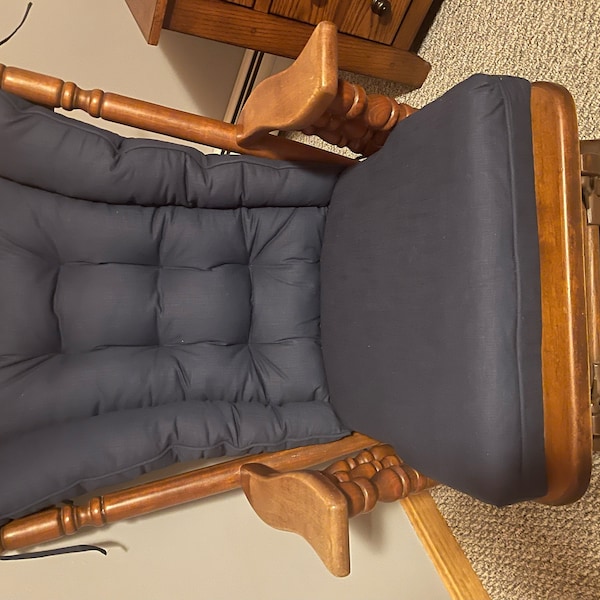 Wingback Rocker Replacement Cushions / 4 Post Rocker Cushions ...