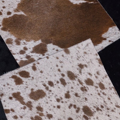 Genuine Cowhide Material Offcuts for Arts and Crafts - Etsy UK