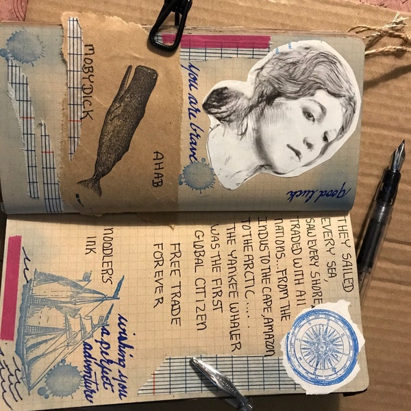 WHALE RUBBER STAMP ~moby Dick Tale Story~sperm Whale~large Stamp~ocean ...