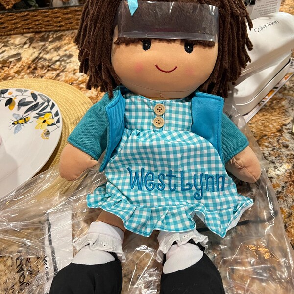 Personalized Cuddle Time Rag Dolls - Ages 3+ Soft Doll for Kids - Plush ...