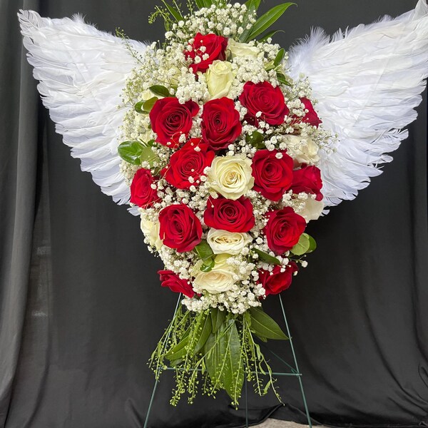 Pink Small Turkey and Goose Feather Angel Wings Costume, Party ...