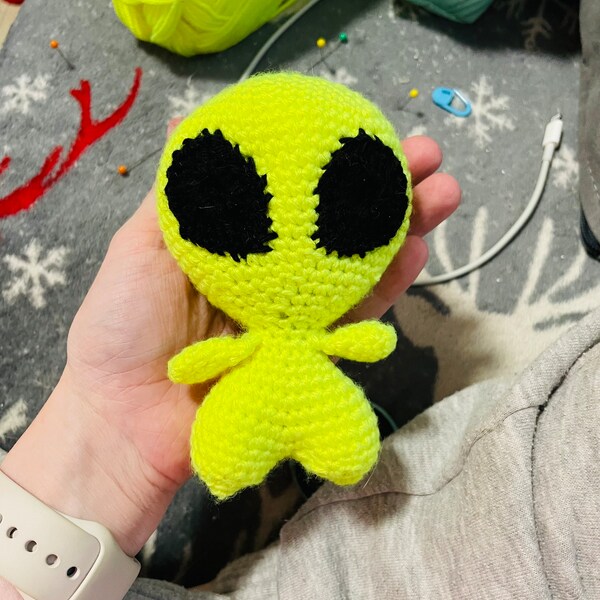 Chubby Alien Crochet Pattern - Etsy