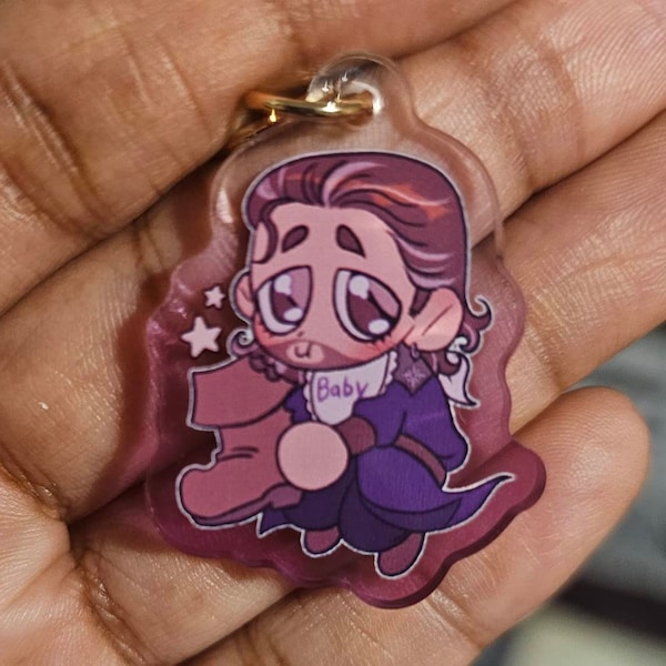 Baldur’s Gate 3 BG3 Acrylic Keychain Minthara Astarion Wyll Lae’zel ...