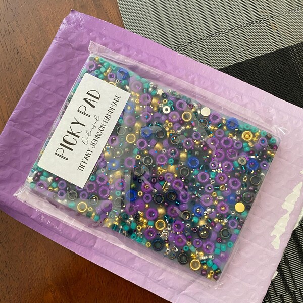 XL Bead Color Pick Pad - Fidget Pick Toy - Pick Pad - Pick, Peel, Dig ...