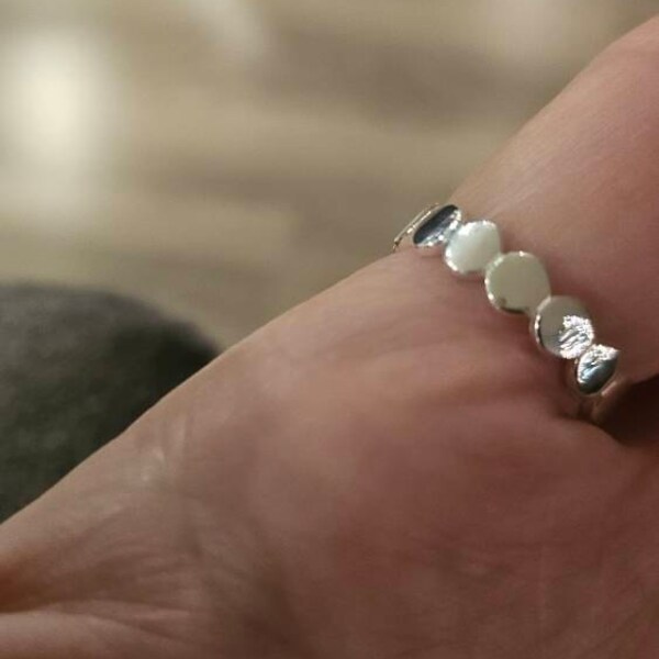 Fern Leaves Solid 925 Sterling Silver Thumb Ring Laurel Leaf Pattern Ring Minimalist Ring Gift ...