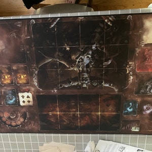 Etherfields Playmat 840x560mm Horizontal Board, NEW, THICKER Playmat, Premium Stitched Edges ...