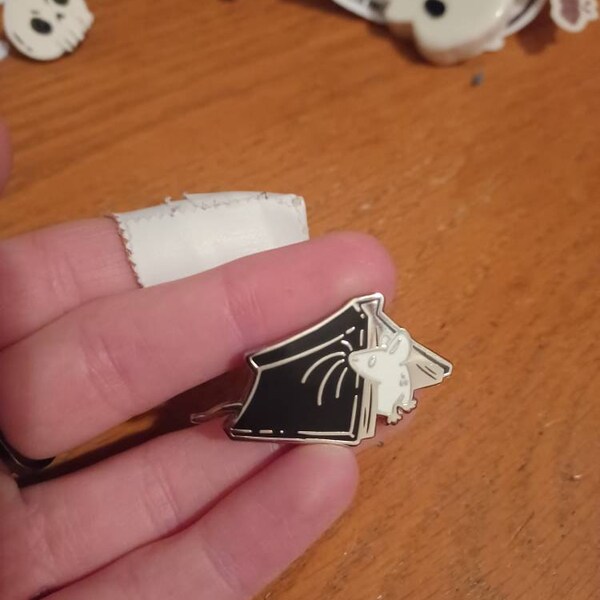 Creatures of a Good Reading Habit Dark Academia Bookish Enamel Pins ...