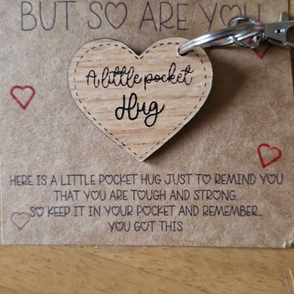 Personalised Pocket Hug - Little Pocket Hug | Gift for Friends | Tough ...