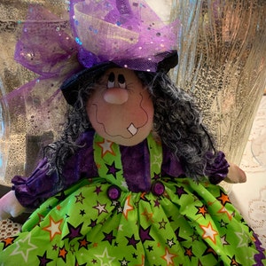 Puffy Pal Witch Orange - Etsy