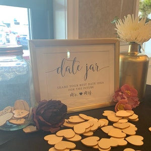 Date Jar Sign, Date Night Sign for the Future Mr. and Mrs. Date Night ...