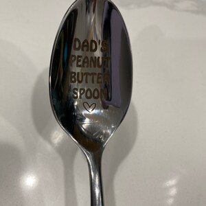 Emergency Ice Cream Spoon-personalized Engraved Etched | Etsy