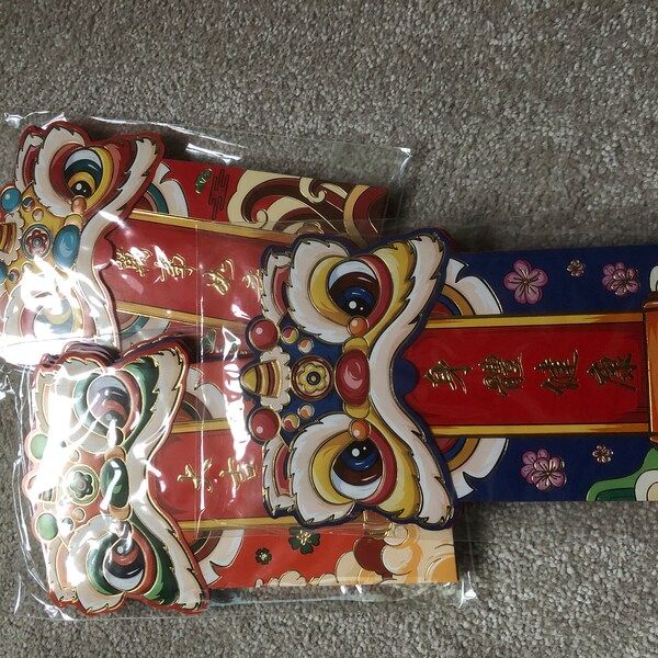 Set of 10 - CNY Red Packet - Year of the Snake - 2025 Chinese New Year ...