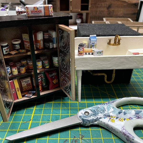 Mini GROCERY HAUL Set Template (1:6, 12), Instant Download Printable ...