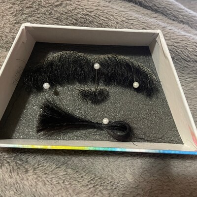 Realistic Fake Tony Stark's Beard Kit Full Handmade - Etsy