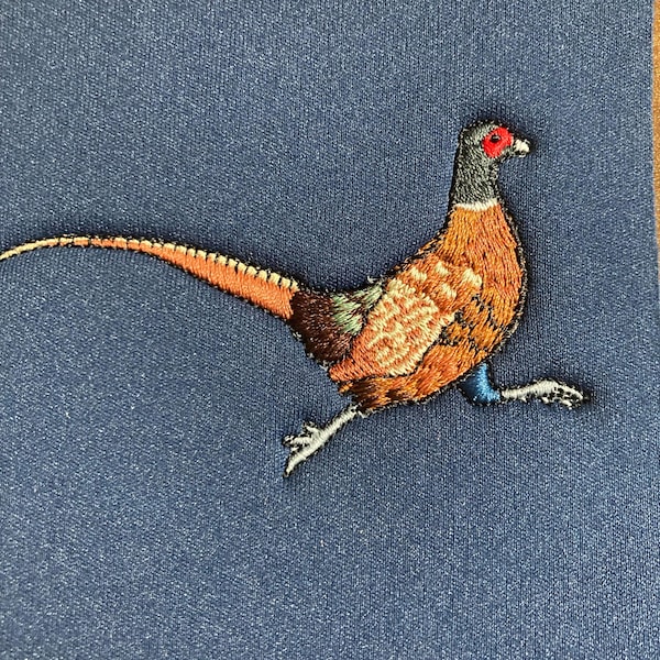 Pheasant - Machine Embroidery Design - Etsy