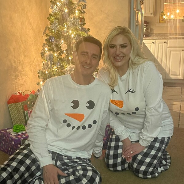 Snowman Pajamas, Snowmen Face Pajamas, Matching Family Pajamas, Ski ...