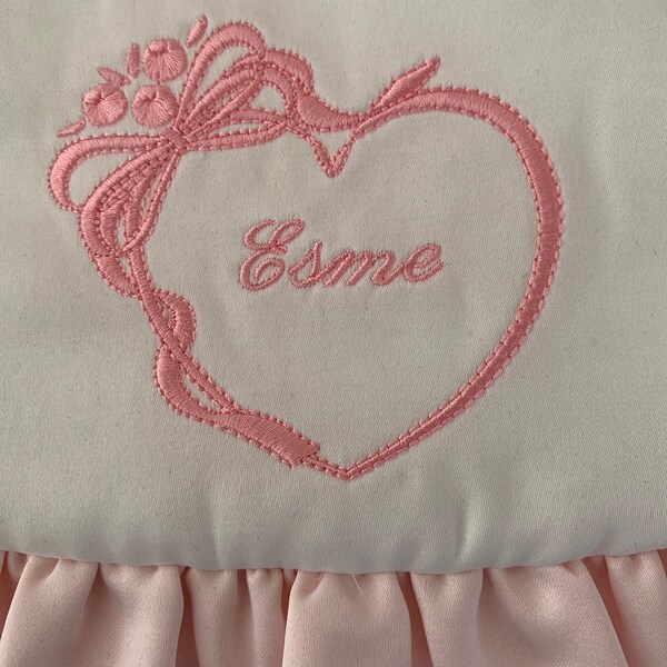 Heart With Roses Embroidery Designs - Flower Embroidery Design Machine ...