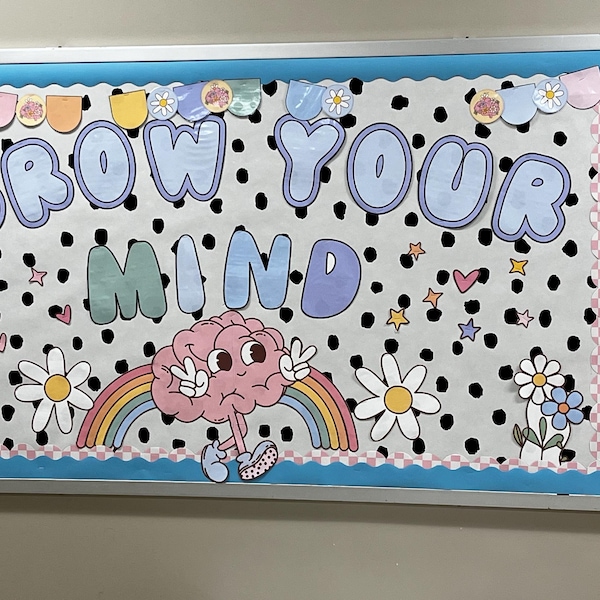 Growth Mindset Bulletin Board, Back to School Bulletin Board, Social ...
