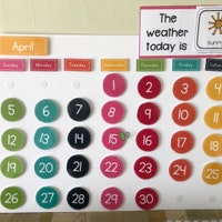 Calendar Board, Circle Time Board Kit, Calendar Activities, Focus Board ...