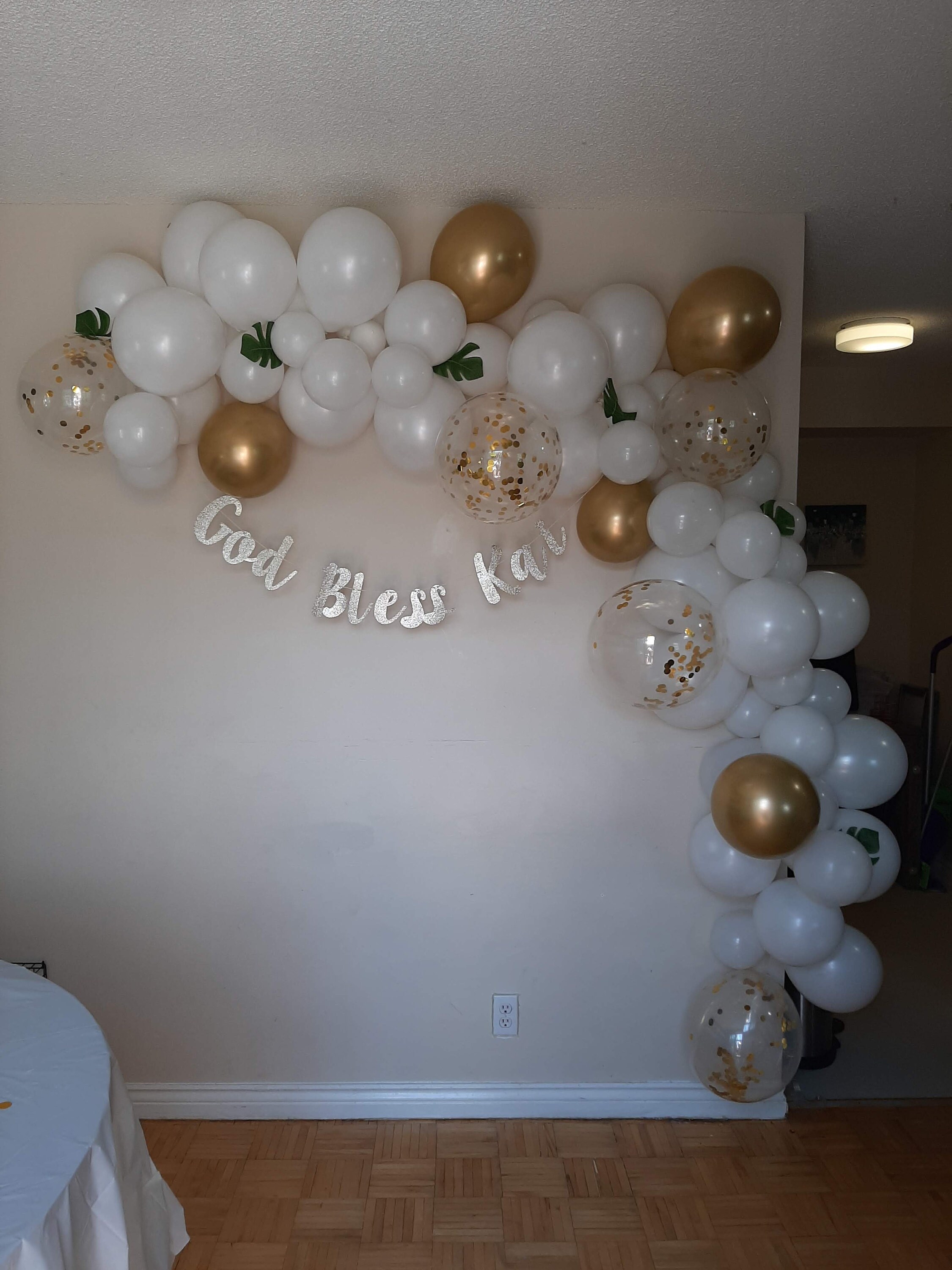 Custom God Bless Banner God Bless Name Sign Baptism Banner | Etsy