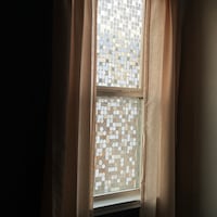 Rain Effect Decorative Window Film Stained Glass Vinyl Self Adhesive ...