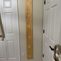 Growth Chart Ruler Add-on--"watch Me Grow" Vinyl Decal --top Header - Etsy