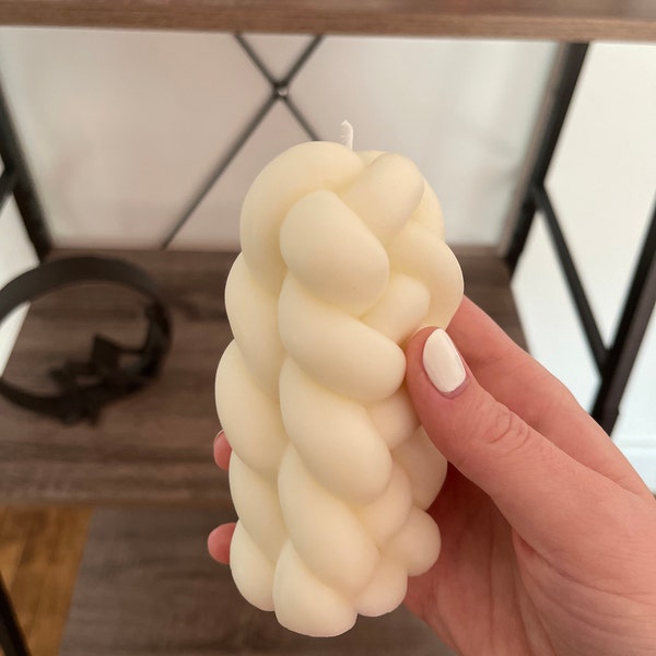 The Twisted Collection: Braided Boho Inspired Candles - Etsy