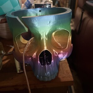 Skull Yarn Bowl 3D Printed Yarn Knitting, Crochet Accessories - Etsy