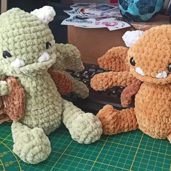 PDF File Giblet the Goblin and Gazit the Gargoyle 2-in-1 Amigurumi ...