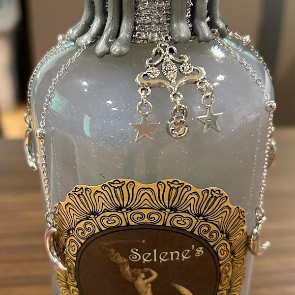 Selene | Goddess of the Moon | Decor Potion Bottle | Color Changing ...