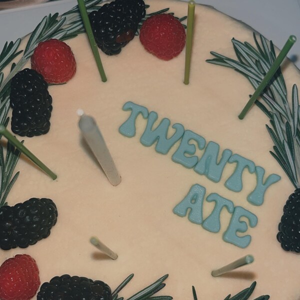 CUSTOM EDIBLE LETTERS - Fondant Letters - Cake Letters - Cake Topper ...