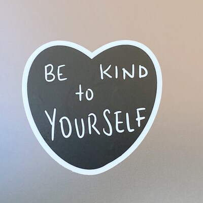 Work in Progress Sticker Self Compassion Sticker Positively - Etsy