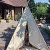 Kids Canvas Teepee Sewing Pattern, Kids Tent, Play Tent Pattern, Easy ...